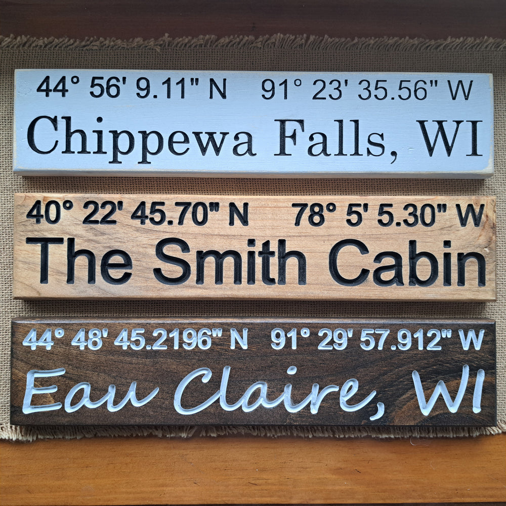 Carved Wood Signs – Rustic Brook Farm